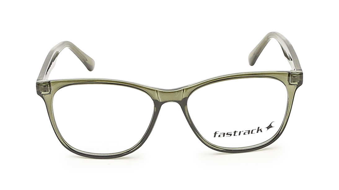 Green Square Rimmed Eyeglasses Fastrack - FT1169MFP3V at best price ...