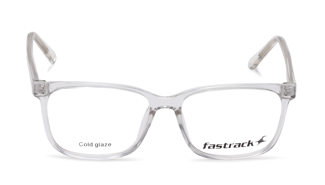 Shop Transparent Square Rimmed Eyeglasses (FT1170MFP4V)