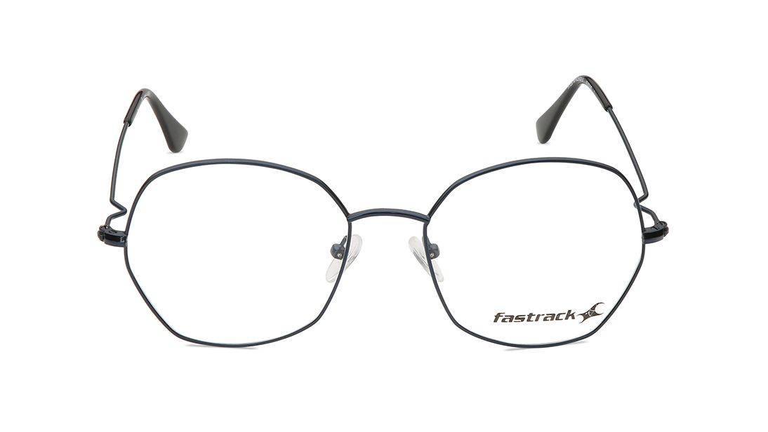 Shop GunMetal Round Rimmed Eyeglasses (FT1267WFM2MGNV)