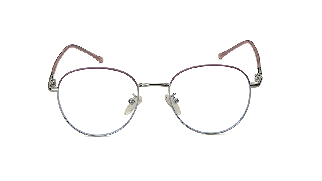 Buy Pink Round Rimmed Eyeglasses - FT1336UFM2SPKV | Fastrack Eyewear