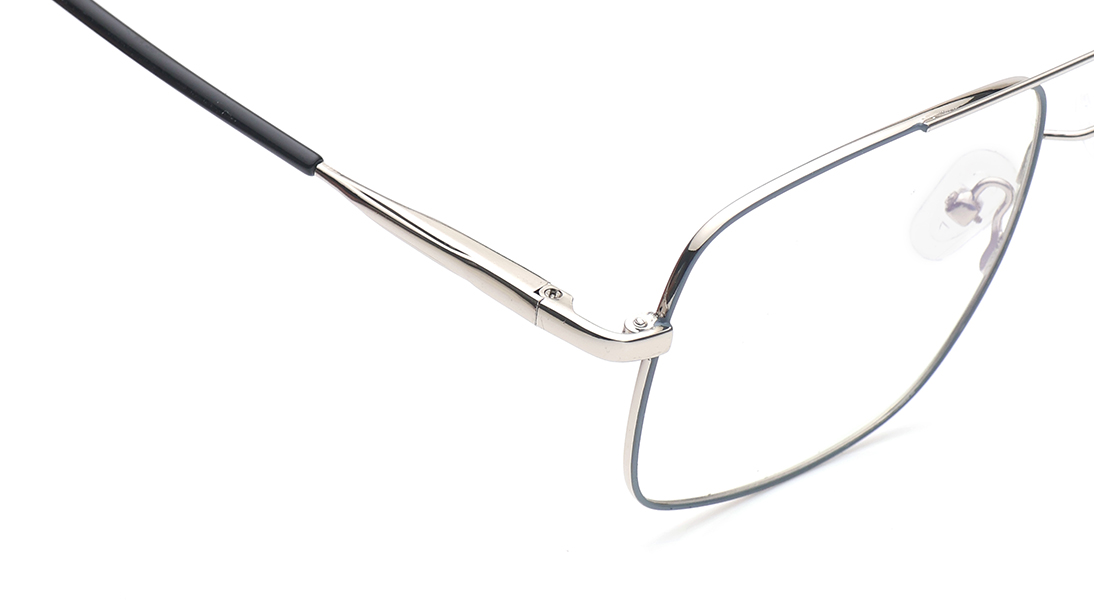 Grey Navigator Eyeglasses for Men available online at Fastrack Eyewear