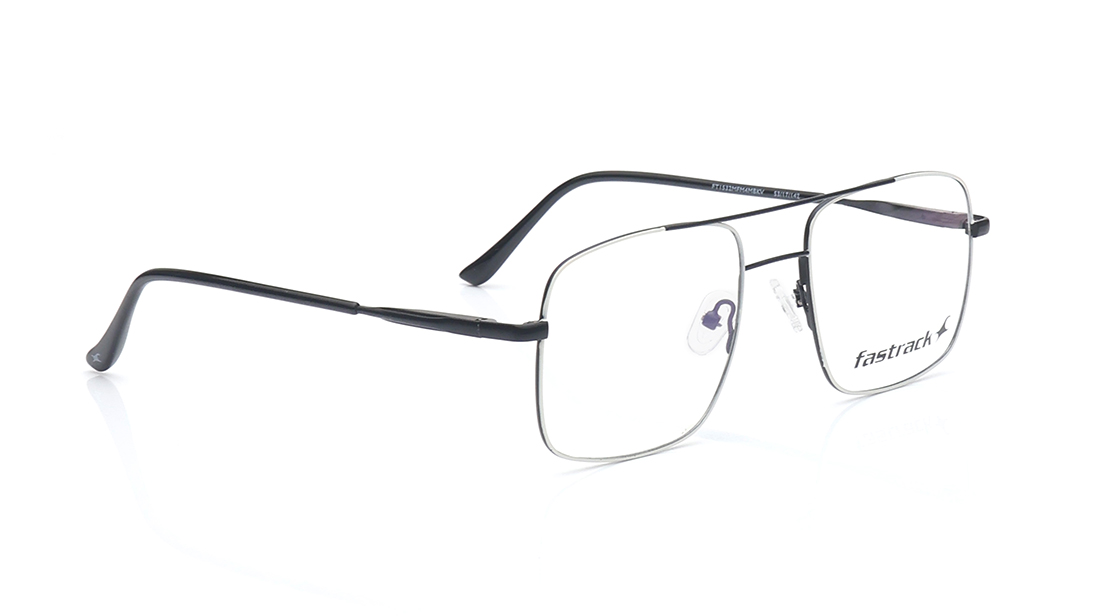 Black Navigator Eyeglasses for Men available online at Fastrack Eyewear