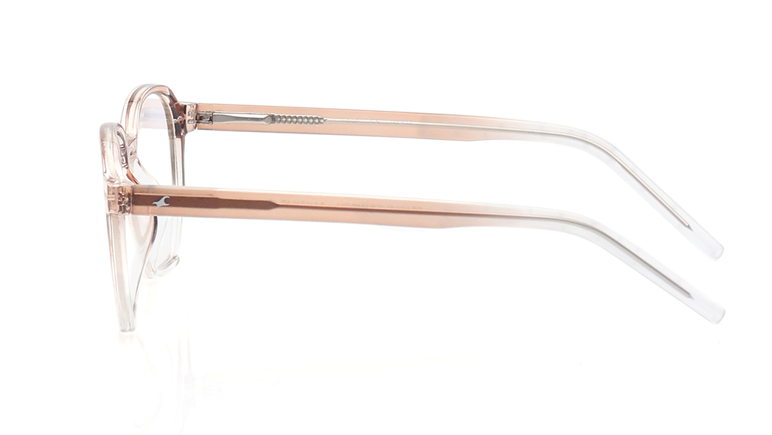 Brown Geometric Eyeglasses for Men and Women available online at ...