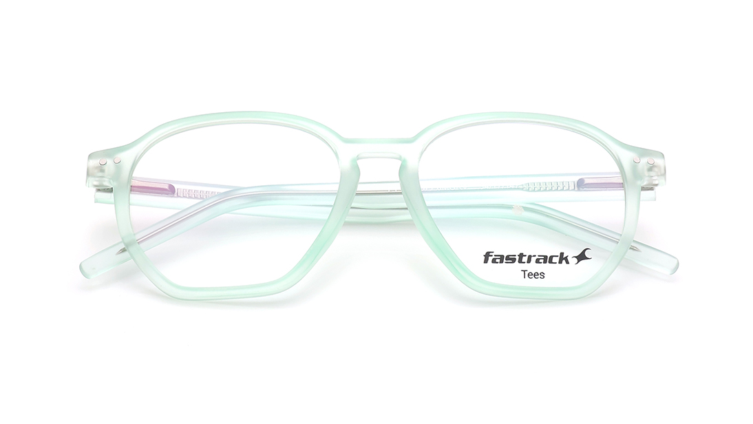 Grey Geometric Eyeglasses for Men and Women available online at ...