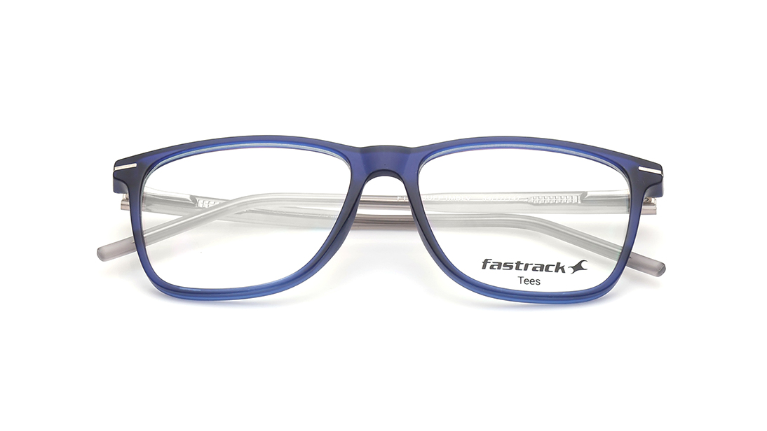 Blue Square Eyeglasses for Men and Women available online at Fastrack ...