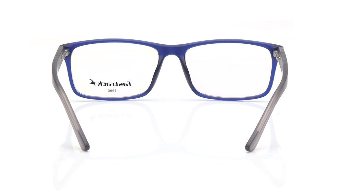 Blue Rectangle Eyeglasses for Men and Women available online at ...