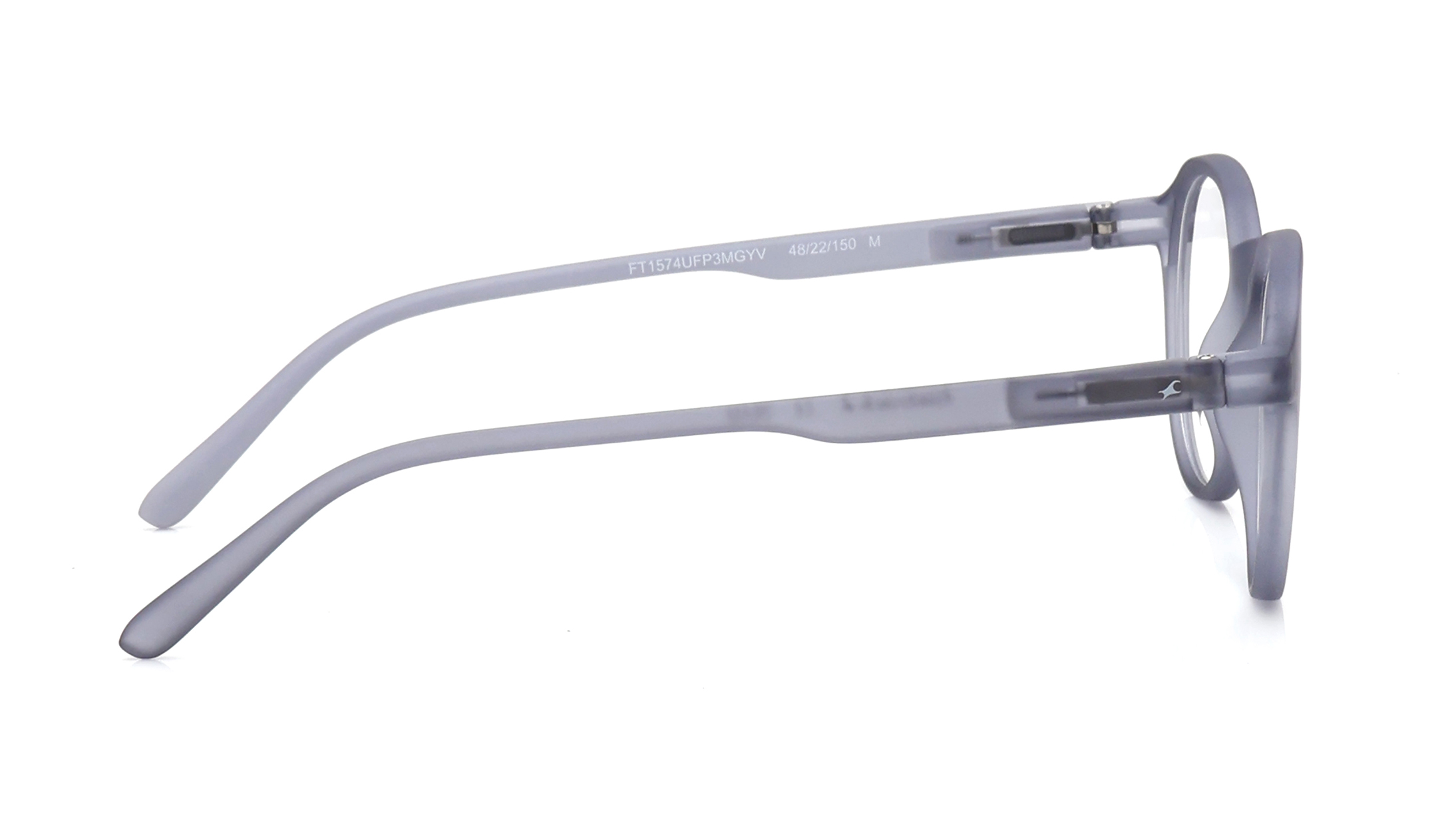 Geometric Shaped Grey Colored Rimmed Eyeglasses for Men and Women ...