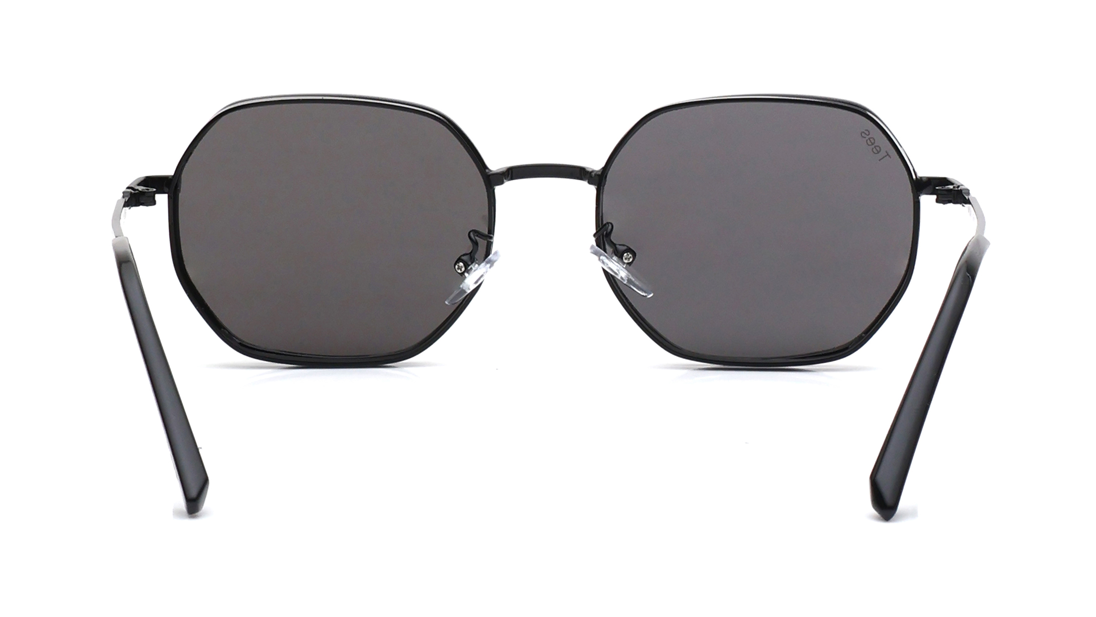 Black Hexagon Sunglasses for Men and Women available online at Fastrack ...