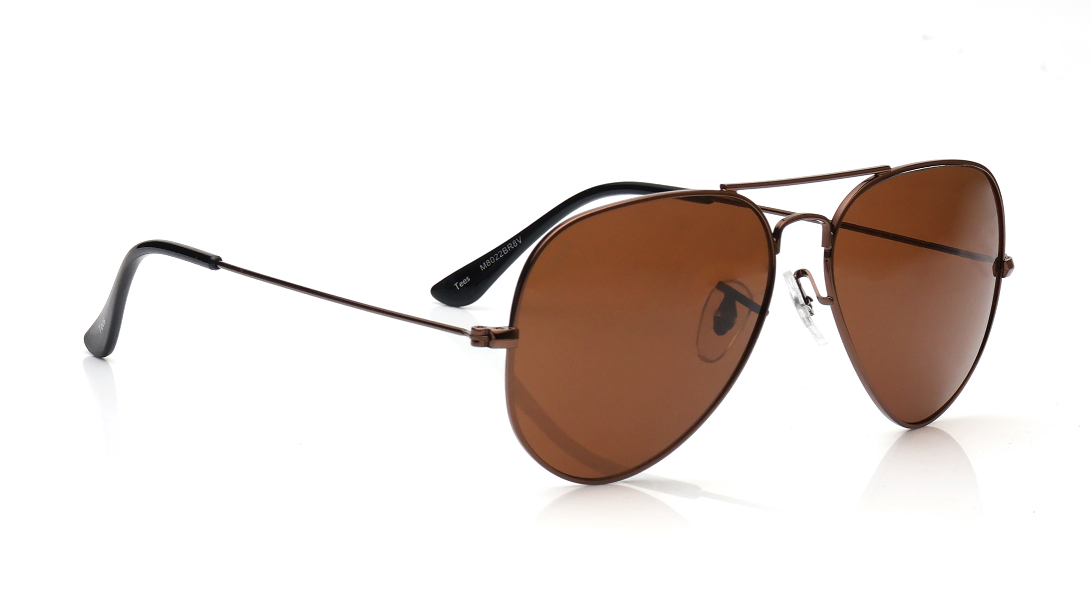 Brown Aviator Sunglasses for Men and Women available online at Fastrack ...