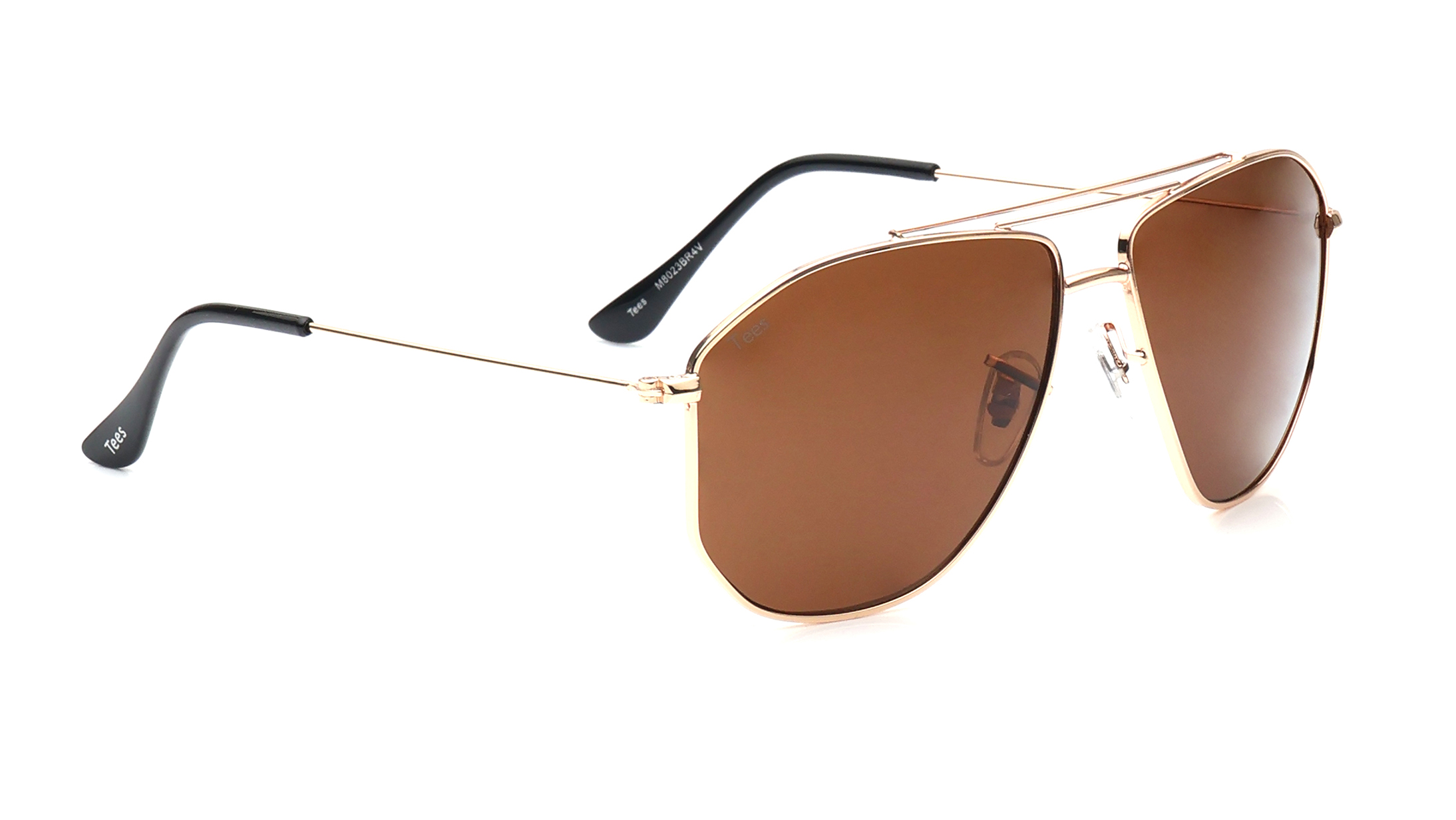 Brown Aviator Sunglasses for Men and Women available online at Fastrack ...
