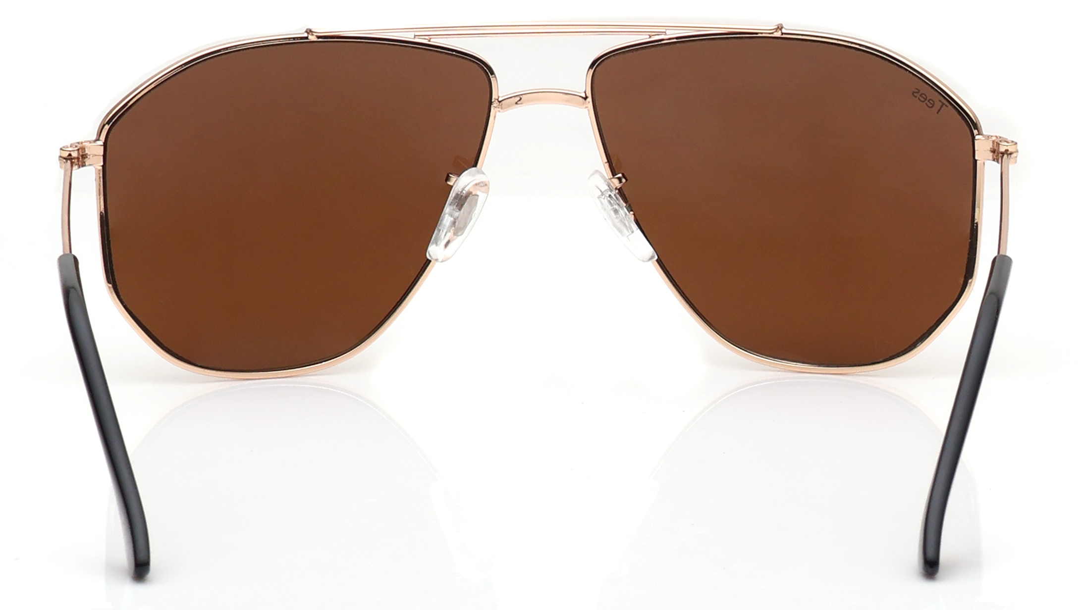Brown Aviator Sunglasses for Men and Women available online at Fastrack ...