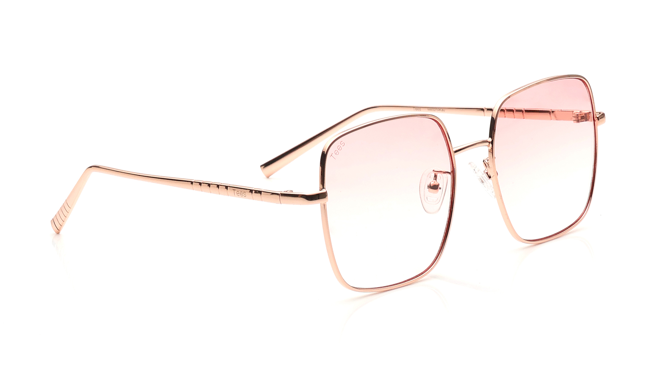 Pink Square Sunglasses for Men and Women available online at Fastrack ...