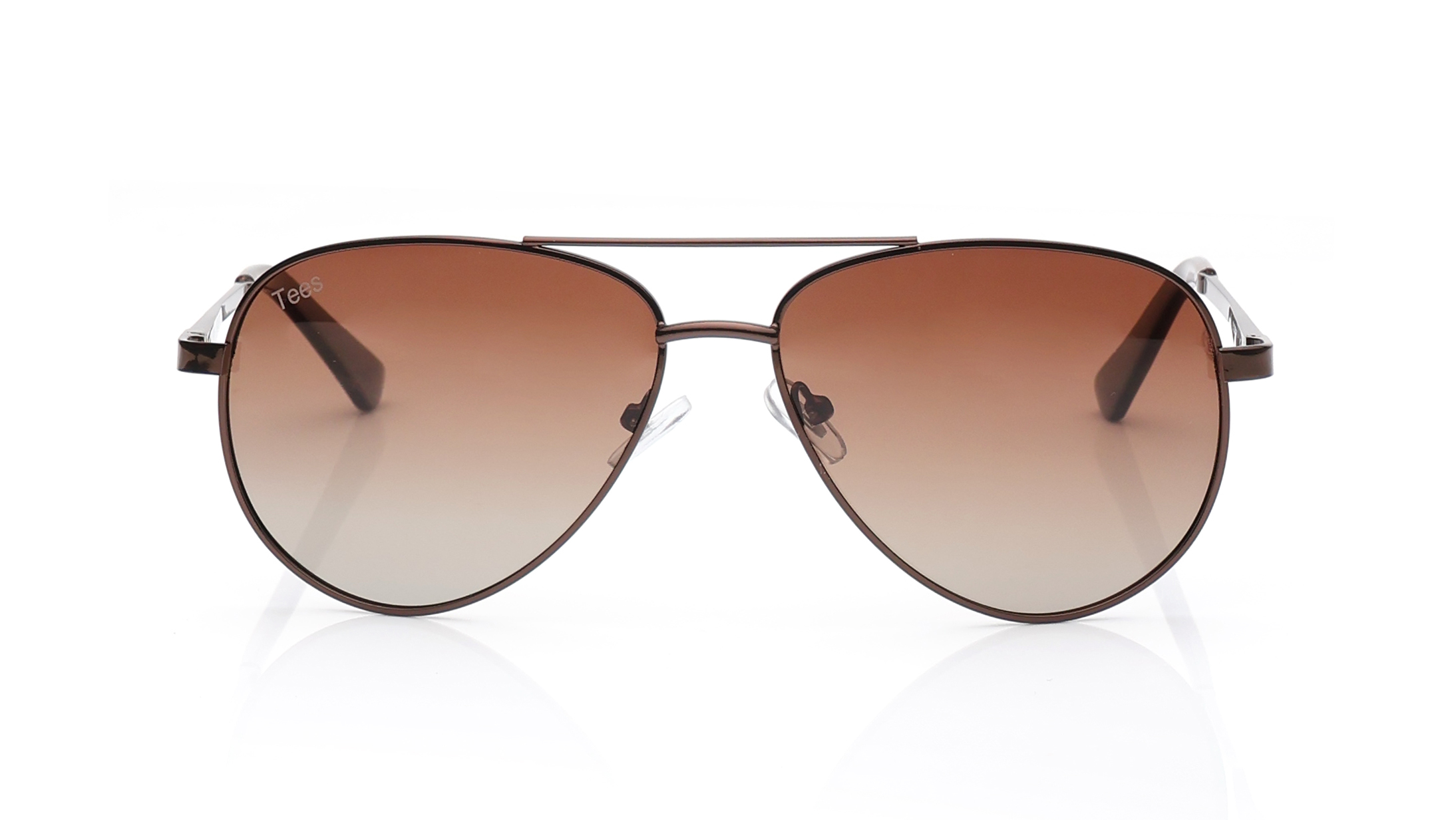 Brown Aviator Sunglasses for Men and Women available online at Fastrack ...