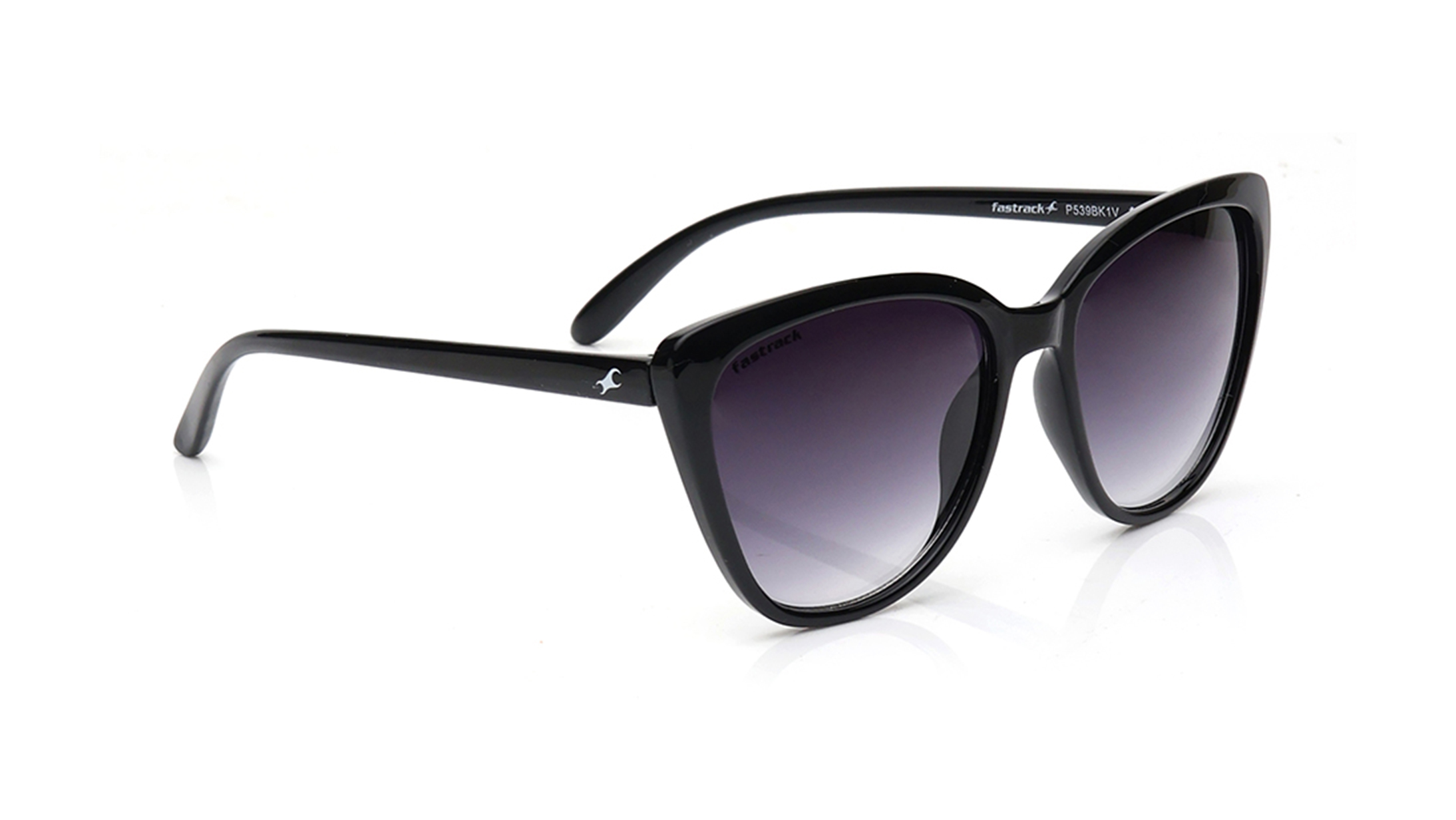 Smoke Aviator Sunglasses for Women available online at Fastrack Eyewear
