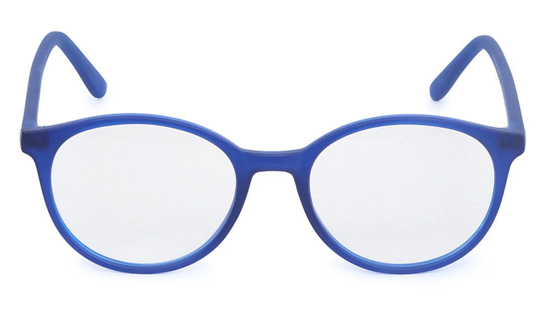 Buy Online Blue Round Rimmed Eyeglasses From Fastrack - Ft1085Ufp1 ...