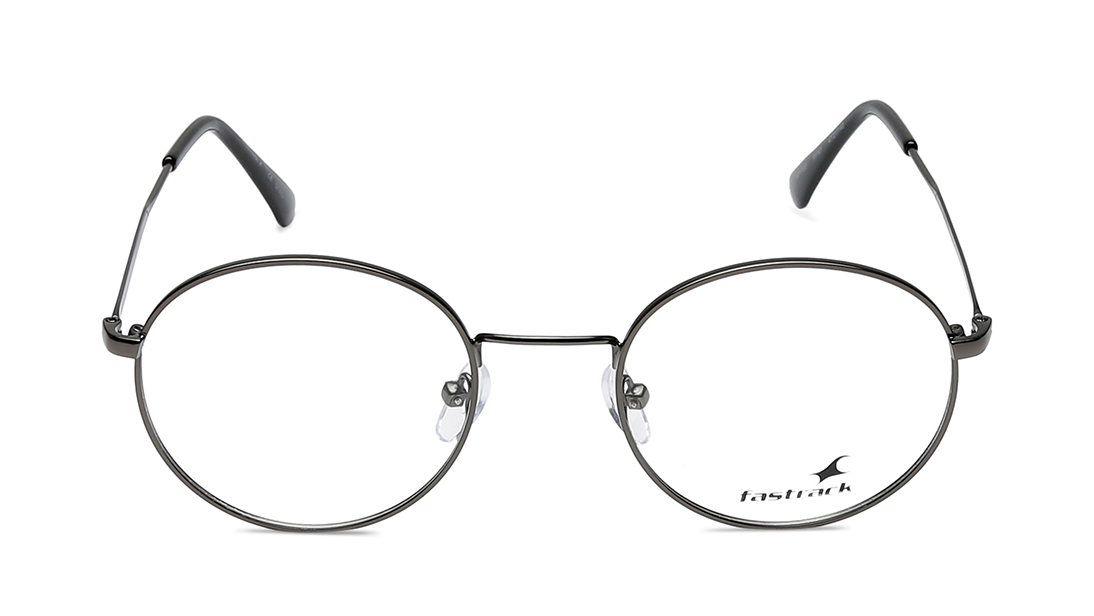 Buy Gun Metal Round Rimmed Eyeglasses From Fastrack - FT1100MFM1
