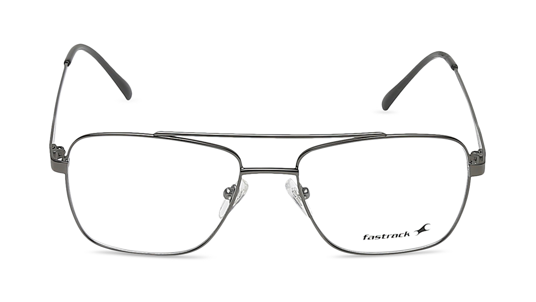 Buy Gun Metal Square Rimmed Eyeglasses From Fastrack - FT1108MFM1