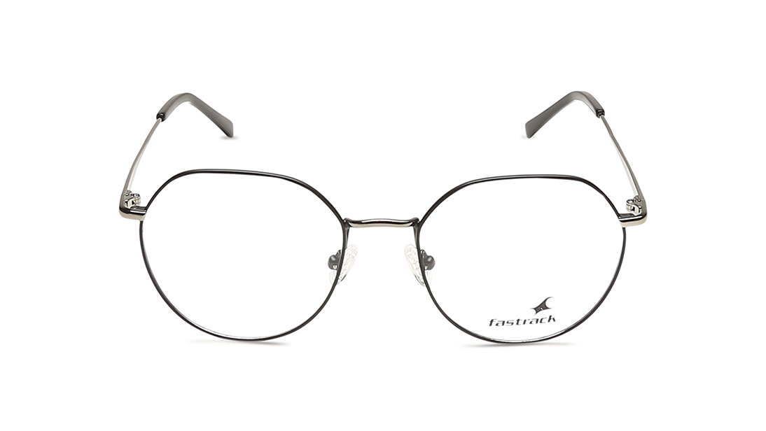 Buy Gun Metal Round Rimmed Eyeglasses From Fastrack - FT1133UFM2
