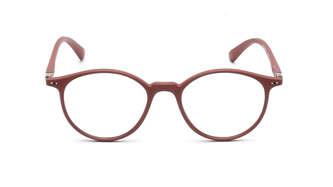Buy Red Round Rimmed Eyeglasses From Fastrack - FT1400UFP2MRDV | Titan Eye+