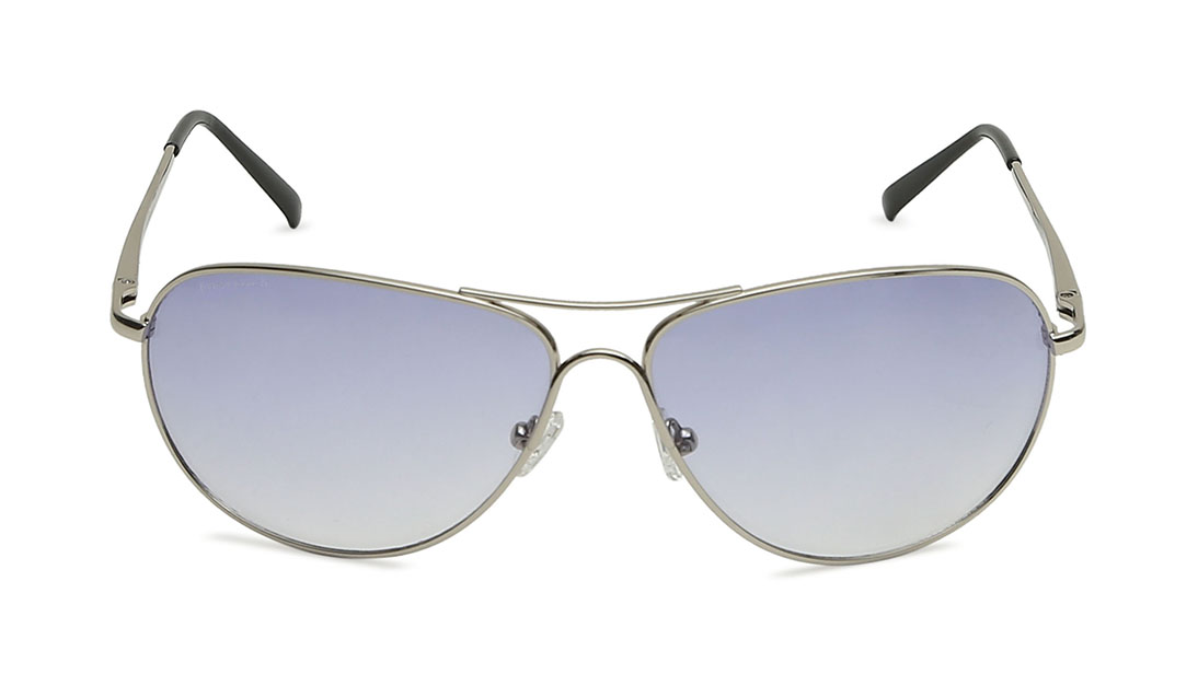 Buy Online Silver Aviator Rimmed Sunglasses From Fastrack - M050Bu2 ...