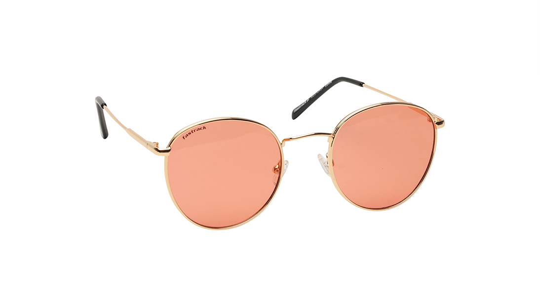 Red Round Sunglasses for Men and Women available online at Fastrack Eyewear