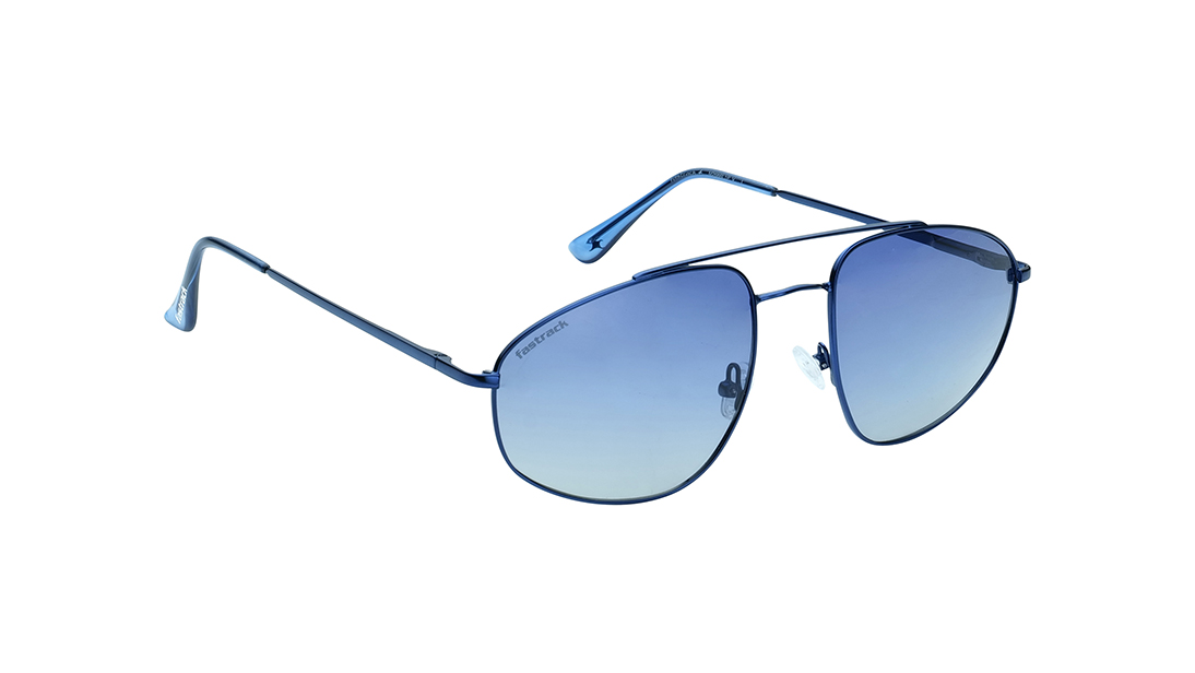 Blue Aviator Rimmed Sunglasses Fastrack - M146SL3F at best price ...