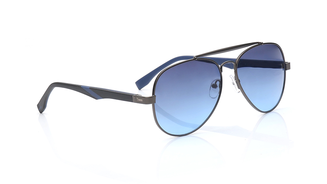 Blue Aviator Sunglasses for Men and Women available online at Fastrack ...