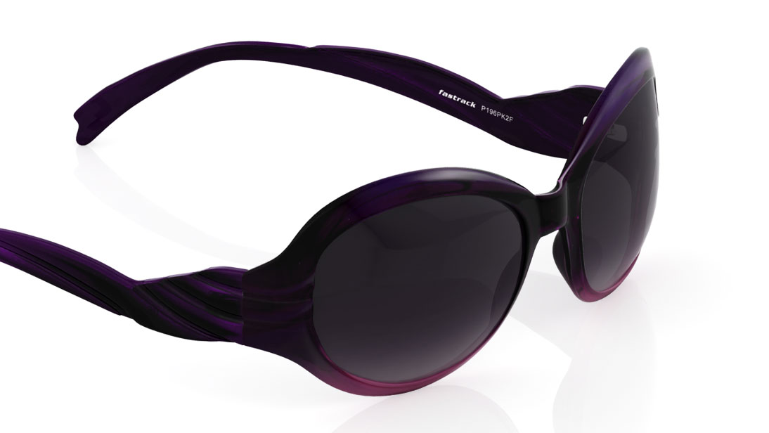 Blue Bugeye Rimmed Sunglasses Fastrack - P196PK2F at best price ...