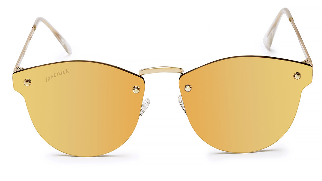 Blue Round Rimmed Sunglasses Fastrack - U001PK2F at best price ...