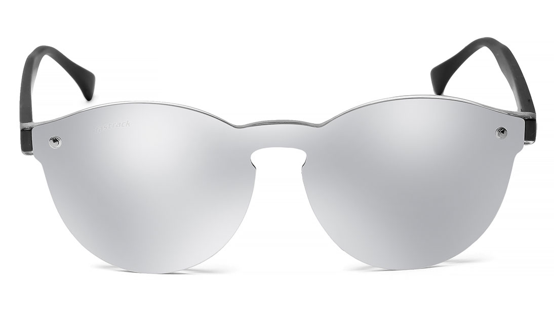 Blue Round Rimmed Sunglasses Fastrack - U003SL2 at best price ...