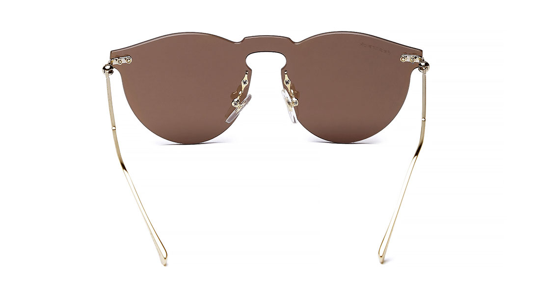 Bronze Round Sunglasses for Women available online at Fastrack Eyewear