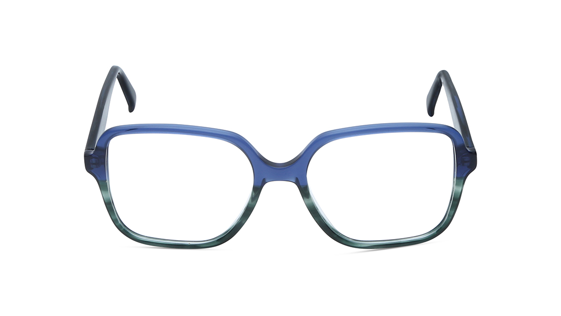 Blue Bugeye Rimmed Eyeglasses Fastrack - FT1345WFP3MBUV at best price ...