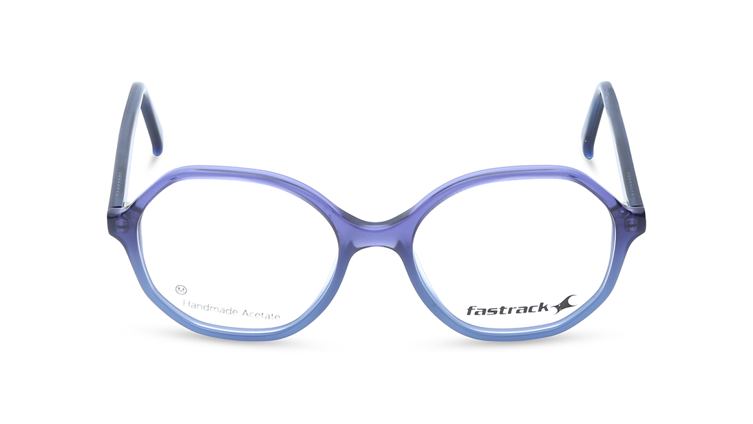 Blue Bugeye Rimmed Eyeglasses Fastrack - FT1351WFP3MBUV at best price ...