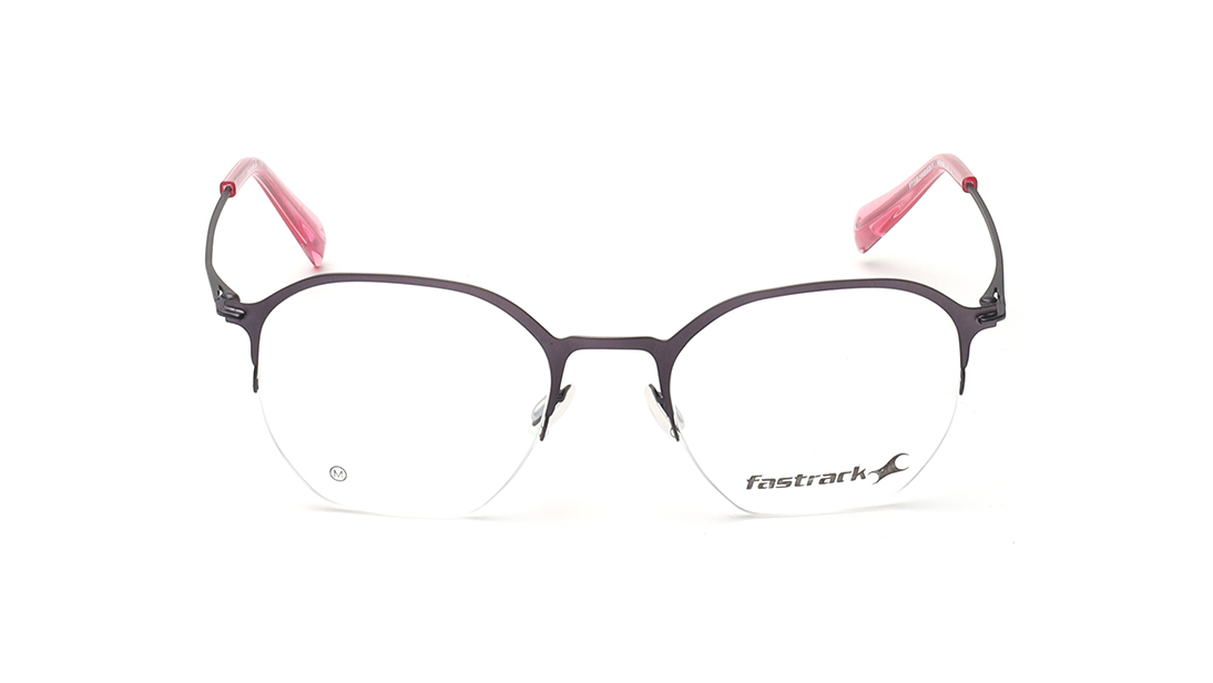 Green Round Semi-Rimmed Eyeglasses Fastrack - FT1358UHM6MGNV at best ...
