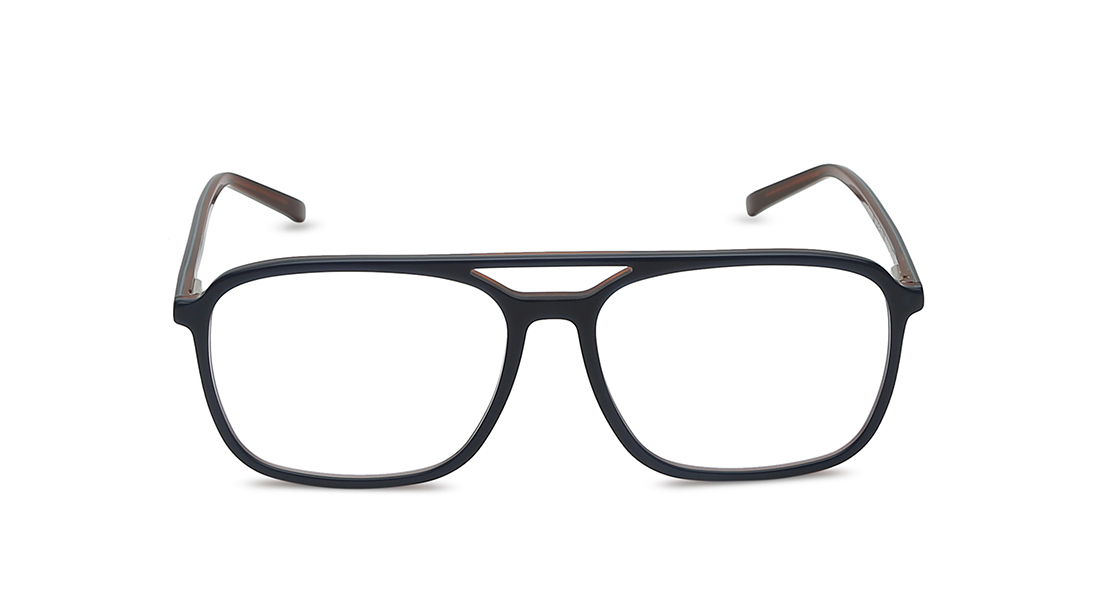Black Square Rimmed Computer Glasses Titan - TI1035MFP4PL074V at best ...