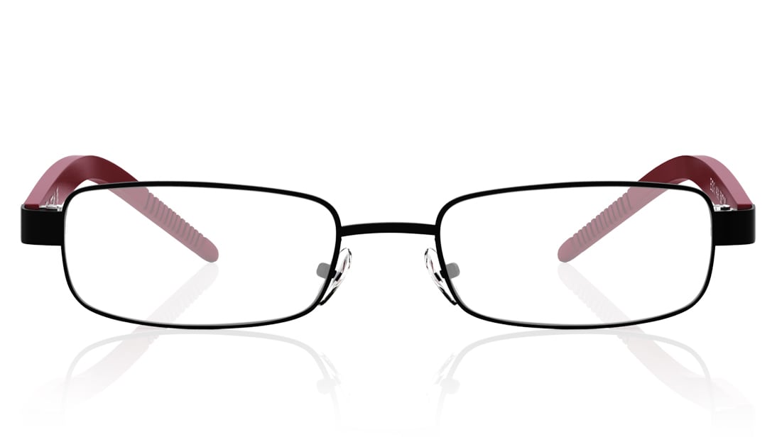 Black Rectangle Rimmed Eyeglasses Titan - E1319A1A1 at best price ...