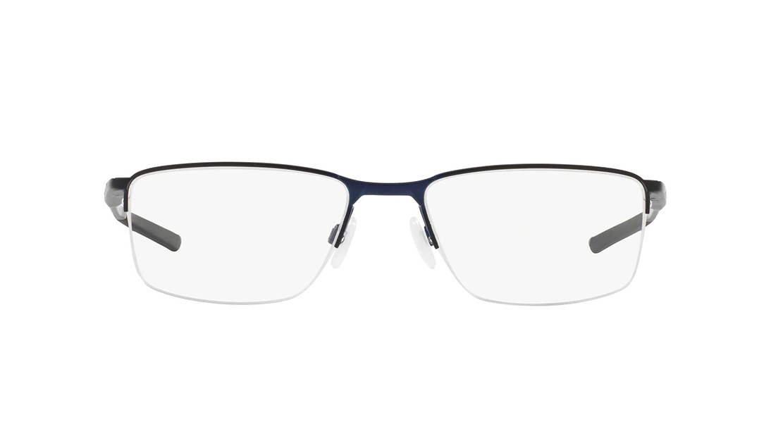 Blue Rectangle Semi-Rimmed Eyeglasses Oakley - FOK32183218035252 at ...