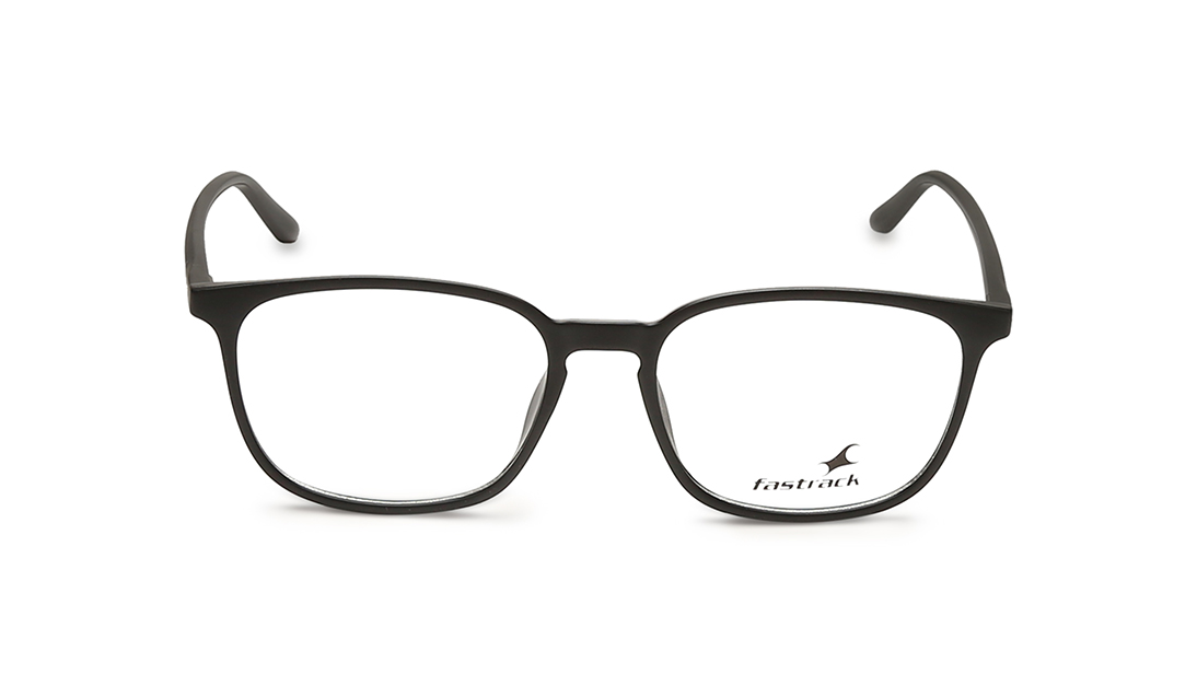 Black Square Rimmed Eyeglasses Fastrack - FT1080MFP7AMV at best price ...