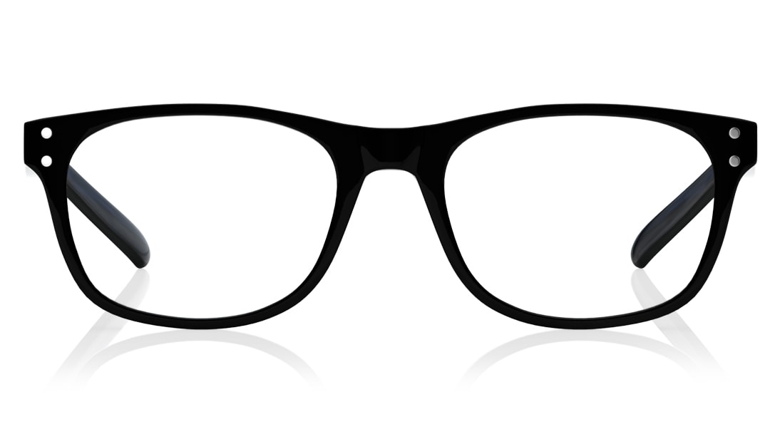 Black Square Rimmed Eyeglasses Titan - T2110B1A1 at best price | Titan Eye+