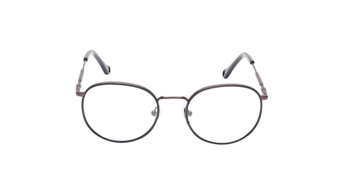 Gun Metal Round Rimmed Eyeglasses Titan - TC1078UFM2MDGV at best price ...