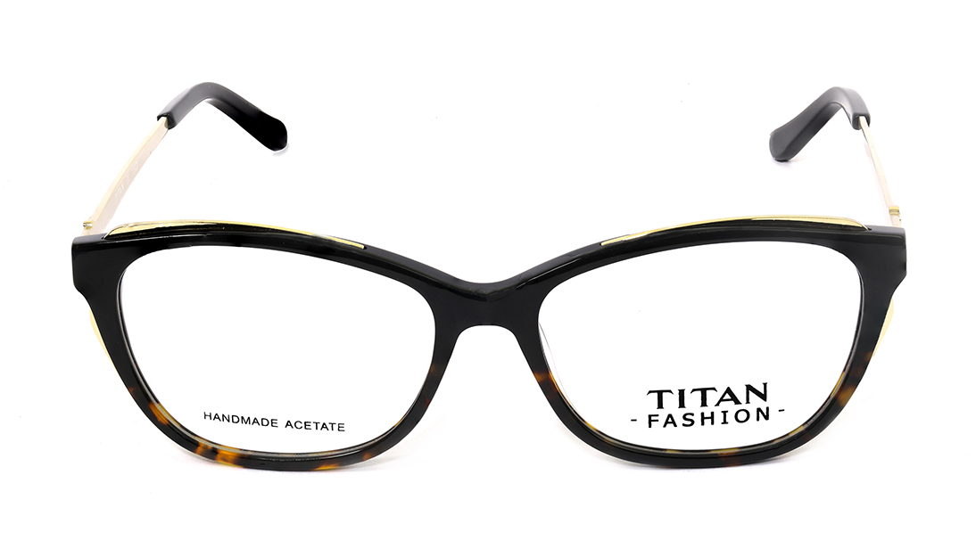Black CatEye Rimmed Eyeglasses Titan - TF1090WFC1 at best price | Titan ...