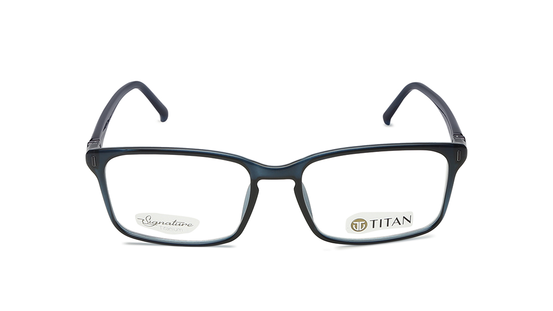 Green Rectangle Rimmed Eyeglasses Titan Tf1152mfc1v At Best Price Titan Eye