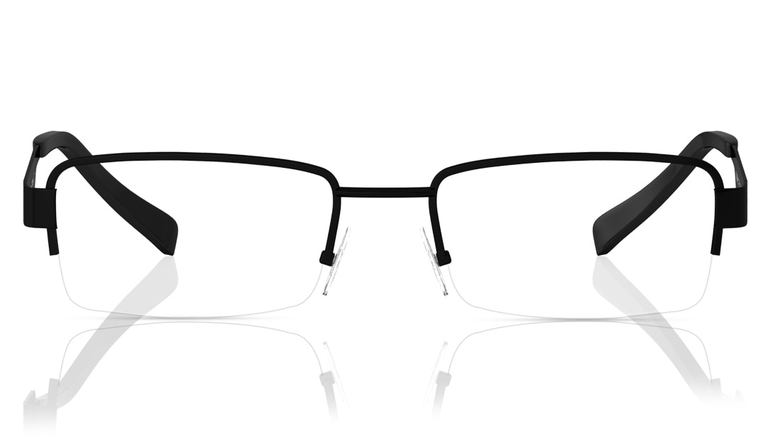 Black Rectangle Semi-Rimmed Eyeglasses Titan - TR1044A1A1 at best price ...
