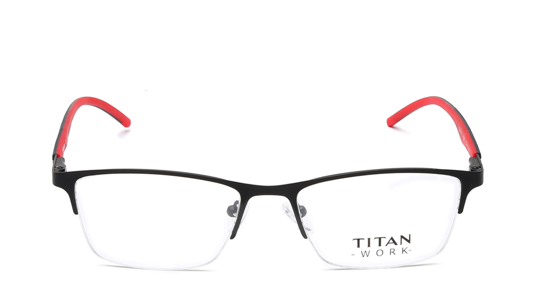 Black Navigator Semi-Rimmed Eyeglasses Titan - TR1187B1A1 at best price ...