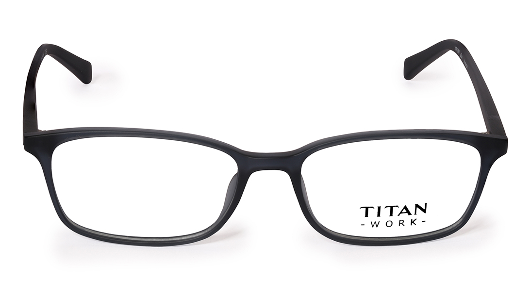 Black Rectangle Rimmed Eyeglasses Titan - TR1206B1A1 at best price ...